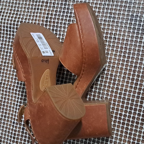 Born | Shoes | Born Browyn Platform 0 Leather Tan Brushed Antique ...